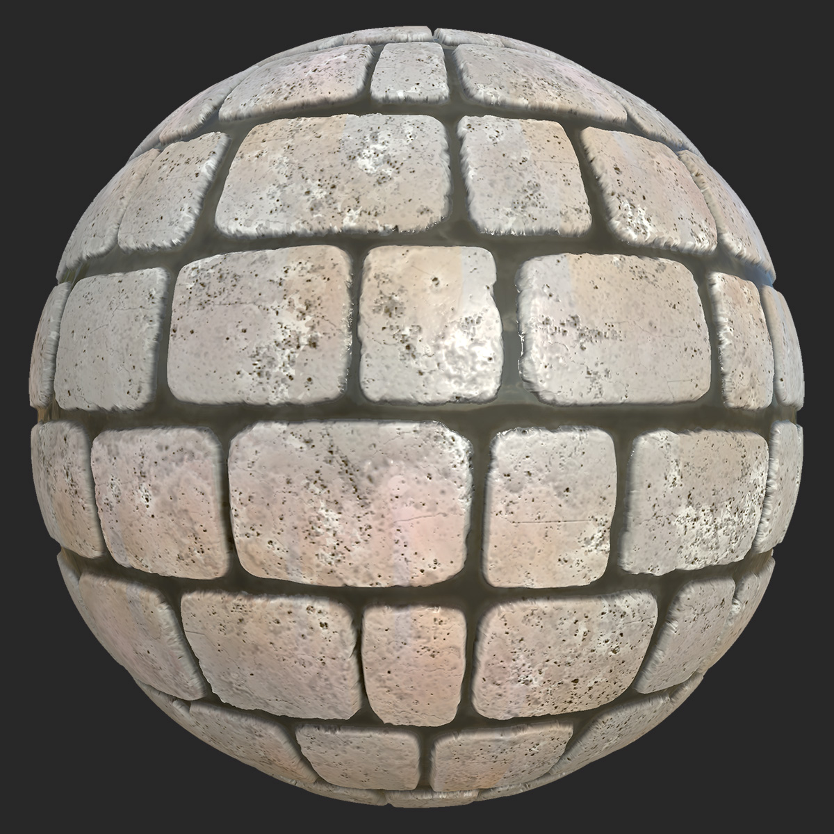 Classic Cobblestones with Puddles | Free PBR | TextureCan