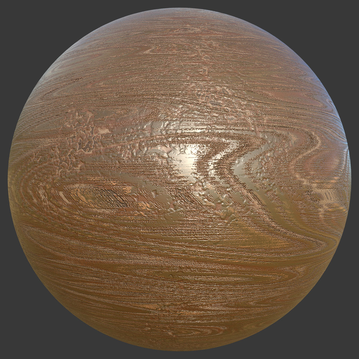 Large Piece of Wood with Tree Barks | Free PBR | TextureCan
